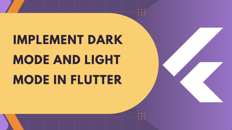 How to change theme mode in Flutter? - Flutterish A Complete Flutter Learning Guide